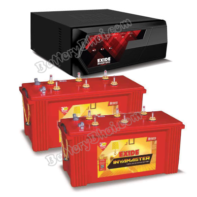 Exide MAGIC 1500VA Home UPS and 2pcs Exide InvaMaster IMST1500 Inverter ...